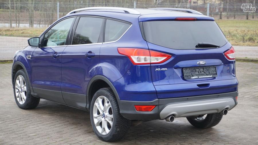 Zils Ford Kuga 2014 Kvietiniai, ar dzinēja tilpumu 2.00 L un nobraukumu 219 tūkst. km par 6300 €, foto 3 vietnē AUTOMOTO.COM.LV