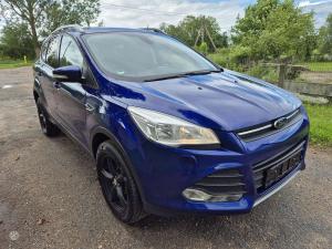 Blue Ford Kuga 2014 in Alytus, with an engine capacity of 2.00 L and mileage of 200 thousand km for 7250 €, photo  on AUTOMOTO.COM.LV