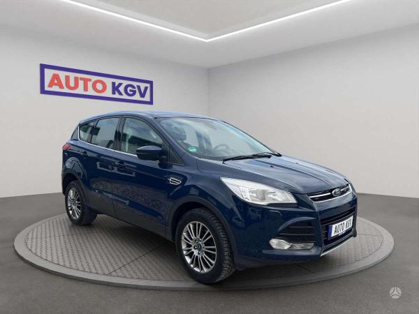 Blue Ford Kuga 2014 in Kaunas, with an engine capacity of 1.60 L and mileage of 245 thousand km for 7999 €, photo 7 on AUTOMOTO.COM.LV
