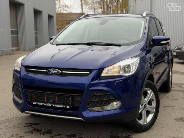 Blue Ford Kuga 2014 in Rokiskis, with an engine capacity of 1.60 L and mileage of 133 thousand km for 3850 €, photo 3 on AUTOMOTO.COM.LV