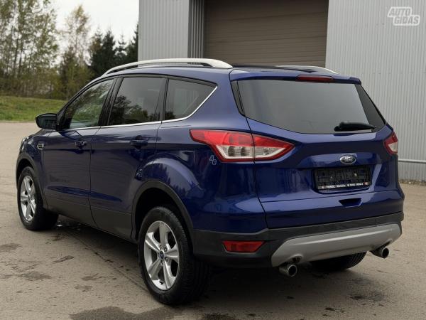 Blue Ford Kuga 2014 in Rokiskis, with an engine capacity of 1.60 L and mileage of 133 thousand km for 3850 €, photo 5 on AUTOMOTO.COM.LV