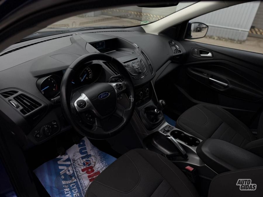 Zils Ford Kuga 2014 Rokiškis, ar dzinēja tilpumu 1.60 L un nobraukumu 133 tūkst. km par 3850 €, foto 22 vietnē AUTOMOTO.COM.LV