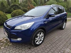 Zils Ford Kuga 2015 Telšiai, ar dzinēja tilpumu 2.00 L un nobraukumu 283 tūkst. km par 6900 €, foto  vietnē AUTOMOTO.COM.LV