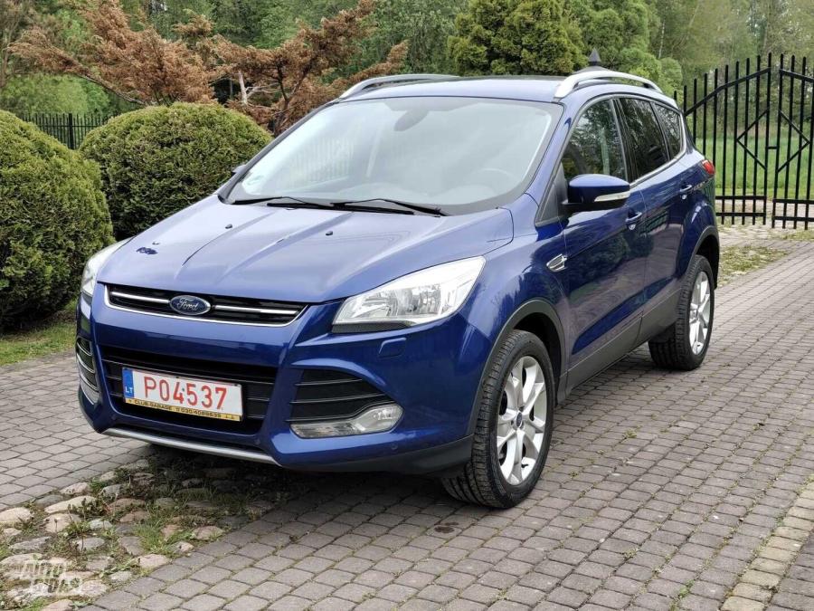 Zils Ford Kuga 2015 Telšiai, ar dzinēja tilpumu 2.00 L un nobraukumu 283 tūkst. km par 6900 €, foto 7 vietnē AUTOMOTO.COM.LV