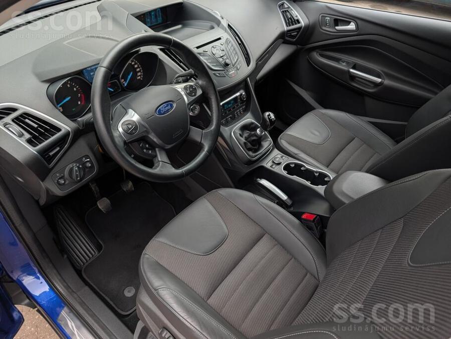 Zils Ford Kuga 2015 Jūrmala, ar dzinēja tilpumu 1.50 L un nobraukumu 189 tūkst. km par 8650 €, foto 15 vietnē AUTOMOTO.COM.LV