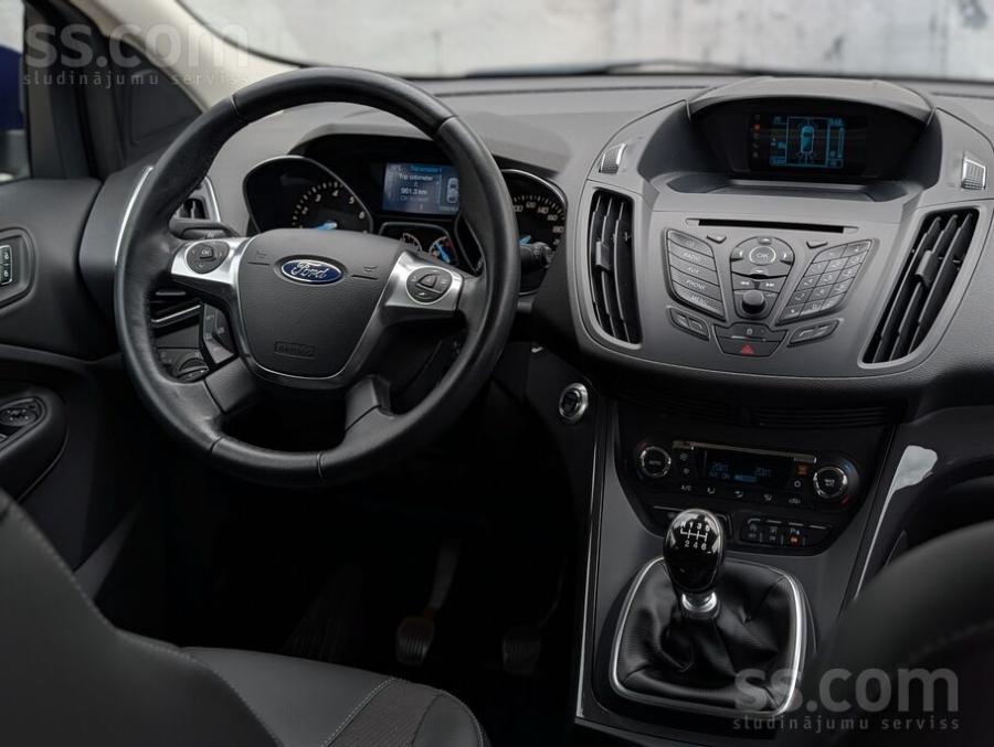 Zils Ford Kuga 2015 Jūrmala, ar dzinēja tilpumu 1.50 L un nobraukumu 189 tūkst. km par 8650 €, foto 25 vietnē AUTOMOTO.COM.LV