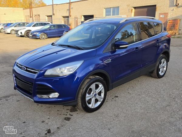Blue Ford Kuga 2015 in Pakruojis, with an engine capacity of 2.00 L and mileage of 185 thousand km for 7100 €, photo 1 on AUTOMOTO.COM.LV