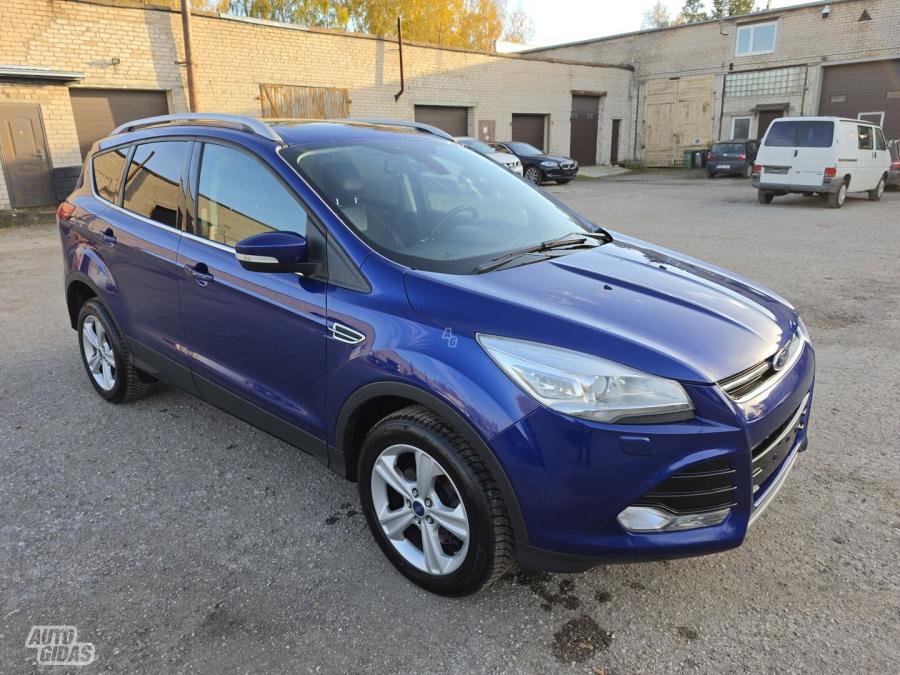 Zils Ford Kuga 2015 Pakruojis, ar dzinēja tilpumu 2.00 L un nobraukumu 185 tūkst. km par 7100 €, foto 4 vietnē AUTOMOTO.COM.LV