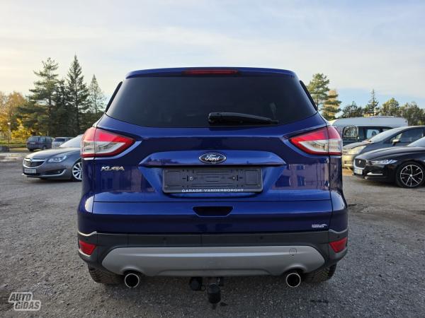 Blue Ford Kuga 2015 in Pakruojis, with an engine capacity of 2.00 L and mileage of 185 thousand km for 7100 €, photo 6 on AUTOMOTO.COM.LV