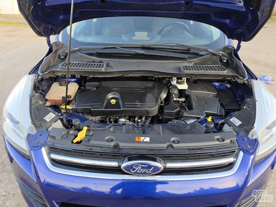Zils Ford Kuga 2015 Pakruojis, ar dzinēja tilpumu 2.00 L un nobraukumu 185 tūkst. km par 7100 €, foto 24 vietnē AUTOMOTO.COM.LV