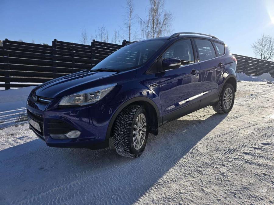 Zils Ford Kuga 2016 Telšiai, ar dzinēja tilpumu 2.00 L un nobraukumu 197 tūkst. km par 7200 €, foto 1 vietnē AUTOMOTO.COM.LV