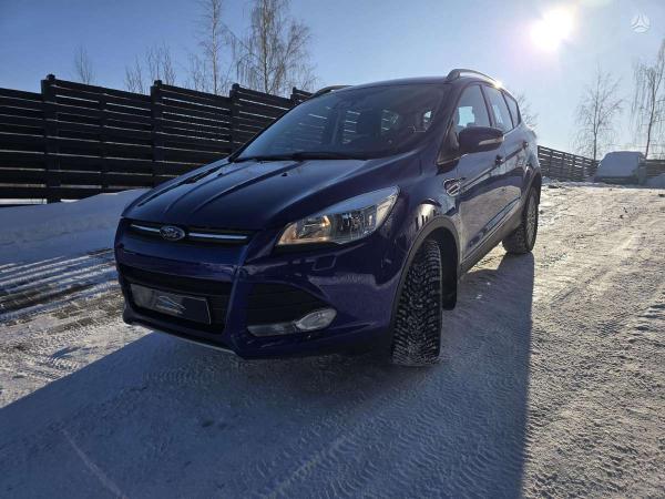 Zils Ford Kuga 2016 Telšiai, ar dzinēja tilpumu 2.00 L un nobraukumu 197 tūkst. km par 7200 €, foto 2 vietnē AUTOMOTO.COM.LV