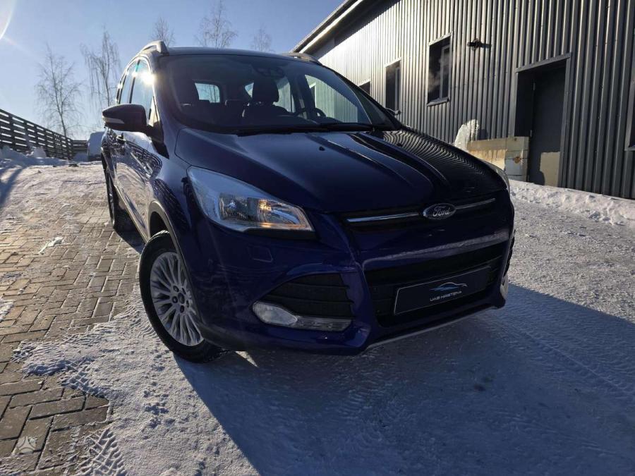 Zils Ford Kuga 2016 Telšiai, ar dzinēja tilpumu 2.00 L un nobraukumu 197 tūkst. km par 7200 €, foto 3 vietnē AUTOMOTO.COM.LV