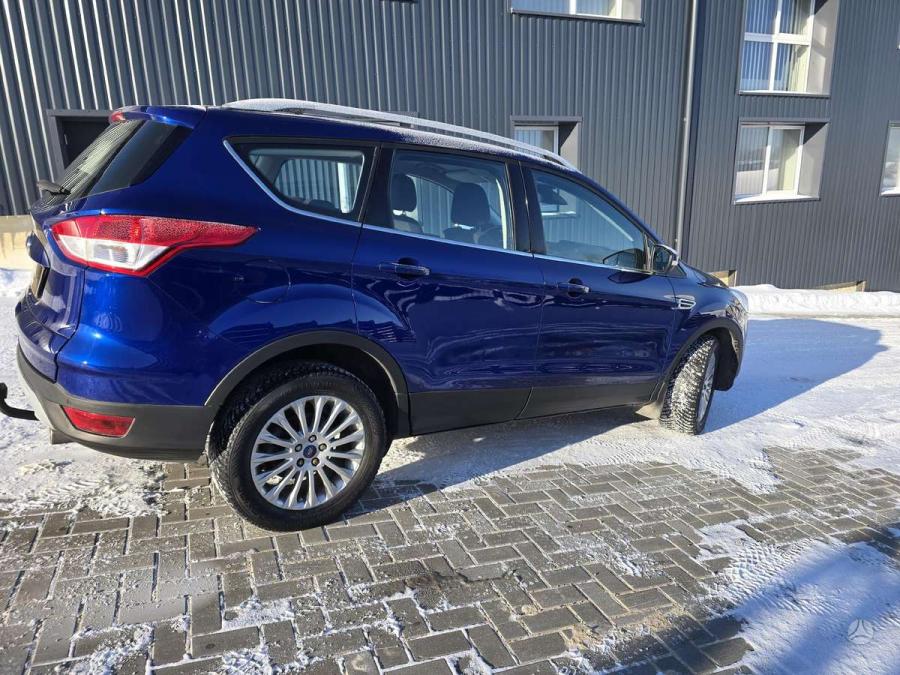 Zils Ford Kuga 2016 Telšiai, ar dzinēja tilpumu 2.00 L un nobraukumu 197 tūkst. km par 7200 €, foto 6 vietnē AUTOMOTO.COM.LV