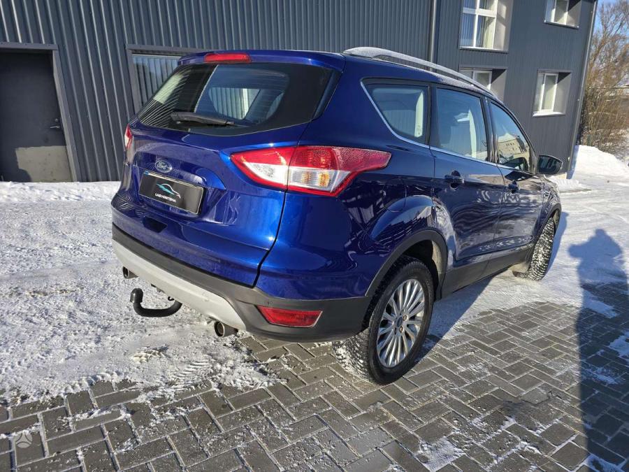 Zils Ford Kuga 2016 Telšiai, ar dzinēja tilpumu 2.00 L un nobraukumu 197 tūkst. km par 7200 €, foto 7 vietnē AUTOMOTO.COM.LV
