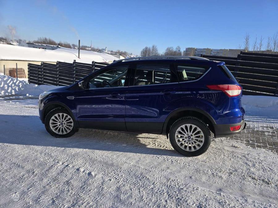 Zils Ford Kuga 2016 Telšiai, ar dzinēja tilpumu 2.00 L un nobraukumu 197 tūkst. km par 7200 €, foto 11 vietnē AUTOMOTO.COM.LV