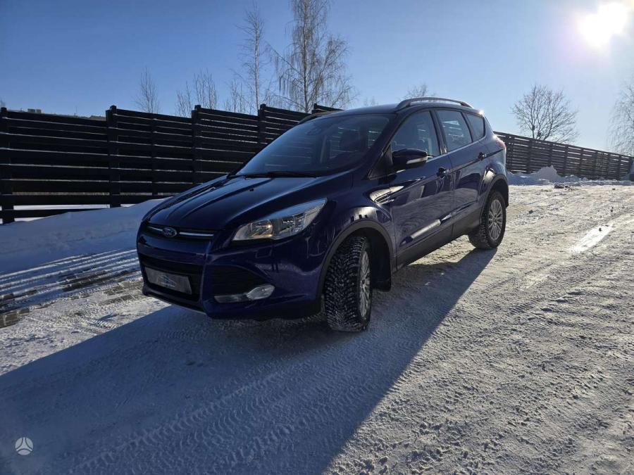 Zils Ford Kuga 2016 Telšiai, ar dzinēja tilpumu 2.00 L un nobraukumu 197 tūkst. km par 7200 €, foto 13 vietnē AUTOMOTO.COM.LV