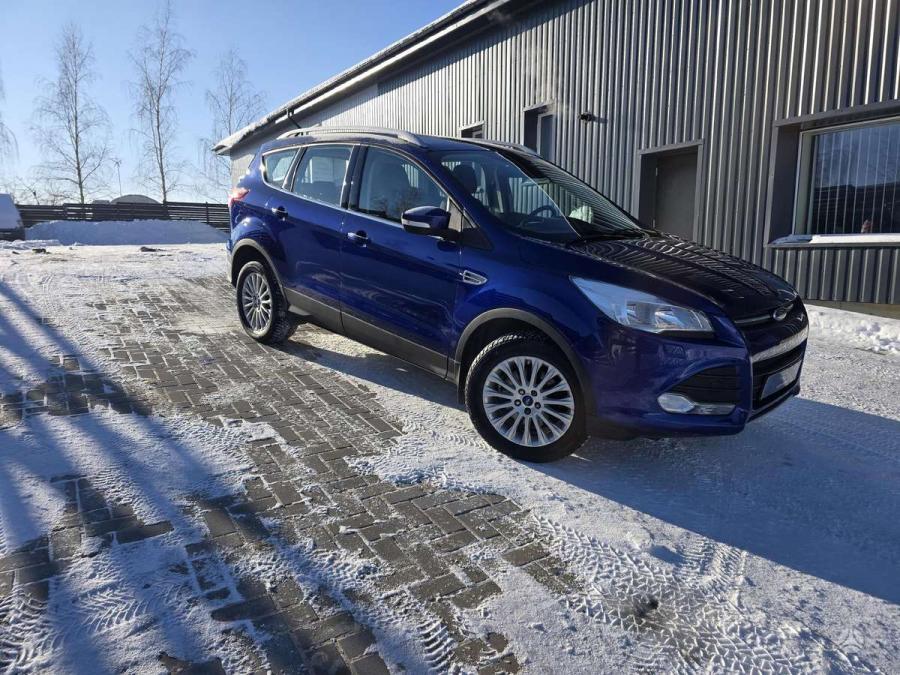 Zils Ford Kuga 2016 Telšiai, ar dzinēja tilpumu 2.00 L un nobraukumu 197 tūkst. km par 7200 €, foto 16 vietnē AUTOMOTO.COM.LV
