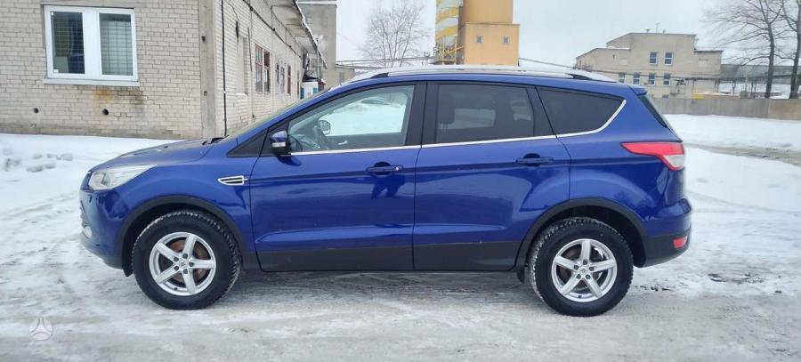 Zils Ford Kuga 2016 Klaipėda, ar dzinēja tilpumu 1.50 L un nobraukumu 135 tūkst. km par 8600 €, foto 3 vietnē AUTOMOTO.COM.LV