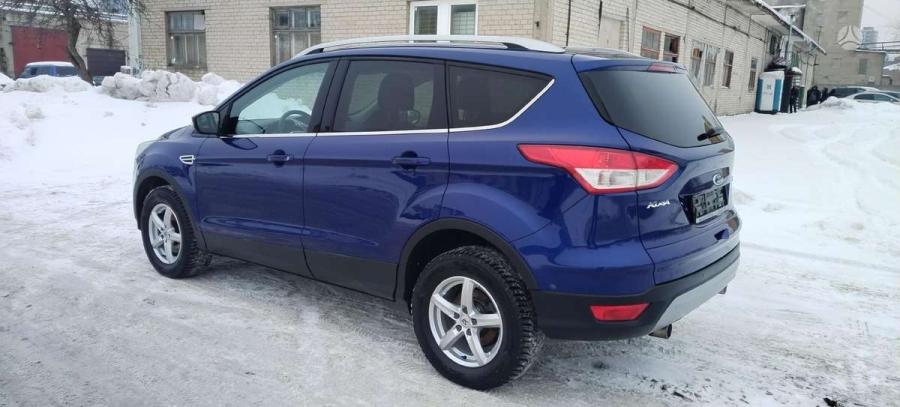 Zils Ford Kuga 2016 Klaipėda, ar dzinēja tilpumu 1.50 L un nobraukumu 135 tūkst. km par 8600 €, foto 4 vietnē AUTOMOTO.COM.LV