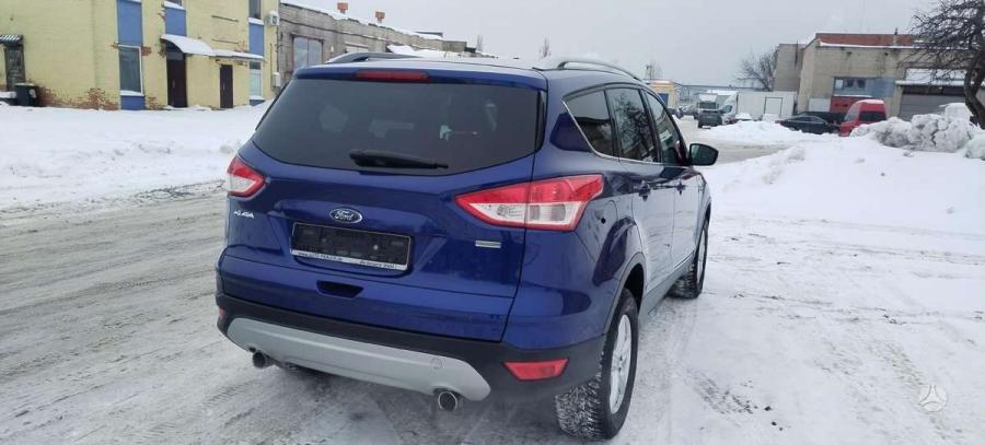 Zils Ford Kuga 2016 Klaipėda, ar dzinēja tilpumu 1.50 L un nobraukumu 135 tūkst. km par 8600 €, foto 6 vietnē AUTOMOTO.COM.LV
