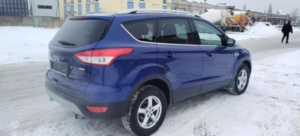 Blue Ford Kuga 2016 in Klaipeda, with an engine capacity of 1.50 L and mileage of 135 thousand km for 8600 €, photo 7 on AUTOMOTO.COM.LV