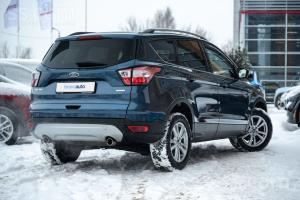 Blue Ford Kuga 2018 in Riga, with an engine capacity of 1.50 L and mileage of 56 thousand km for 12990 €, photo 6 on AUTOMOTO.COM.LV