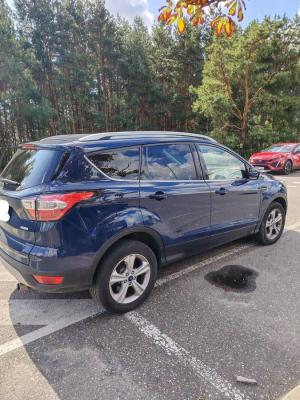 Blue Ford Kuga 2018 in Vilnius, with an engine capacity of 1.50 L and mileage of 117 thousand km for 10500 €, photo 4 on AUTOMOTO.COM.LV