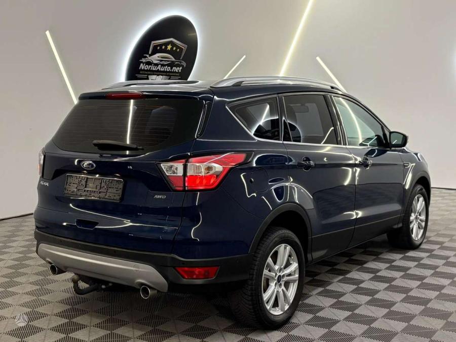 Blue Ford Kuga 2019 in Marijampole, with an engine capacity of 2.00 L and mileage of 122 thousand km for 10850 €, photo 27 on AUTOMOTO.COM.LV