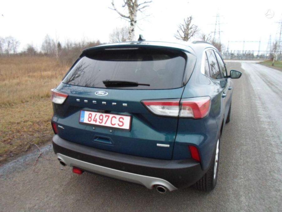 Zils Ford Kuga 2020 Šauļi, ar dzinēja tilpumu 1.50 L un nobraukumu 121 tūkst. km par 13400 €, foto 14 vietnē AUTOMOTO.COM.LV