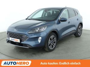 Blue Ford Kuga 2020 in Kaunas, with an engine capacity of 2.50 L and mileage of 41 thousand km for 24862 €, photo  on AUTOMOTO.COM.LV