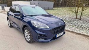 Blue Ford Kuga 2020 in Siauliai, with an engine capacity of 2.50 L and mileage of 240 thousand km for 17300 €, photo  on AUTOMOTO.COM.LV