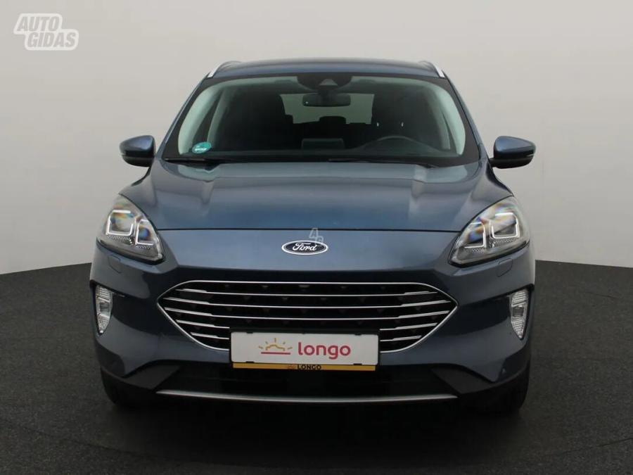 Blue Ford Kuga 2020 in Vilnius, with an engine capacity of 2.50 L and mileage of 157 thousand km for 17499 €, photo 4 on AUTOMOTO.COM.LV