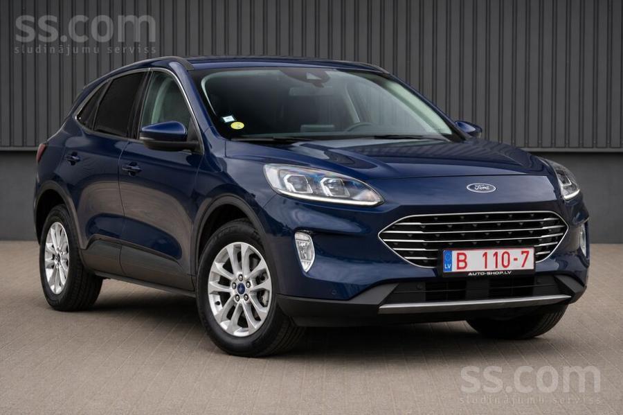 Zils Ford Kuga 2020 Tukums, ar dzinēja tilpumu 2.00 L un nobraukumu 138 tūkst. km par 13500 €, foto 1 vietnē AUTOMOTO.COM.LV