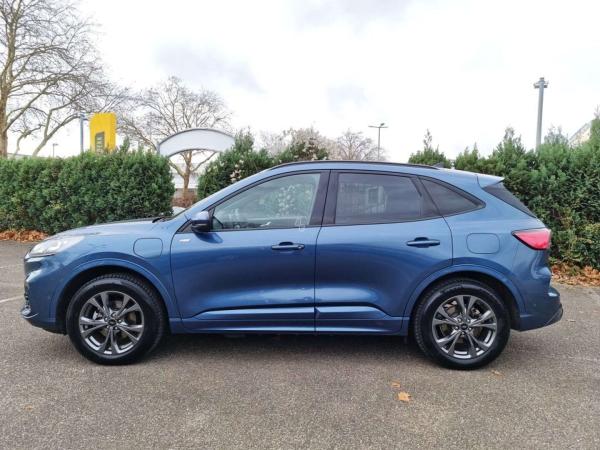 Blue Ford Kuga 2021 in Kaunas, with an engine capacity of 2.50 L and mileage of 54 thousand km for 28559 €, photo 8 on AUTOMOTO.COM.LV