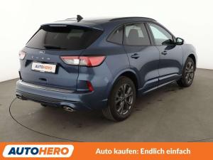 Blue Ford Kuga 2021 in Kaunas, with an engine capacity of 2.50 L and mileage of 47 thousand km for 28570 €, photo 6 on AUTOMOTO.COM.LV