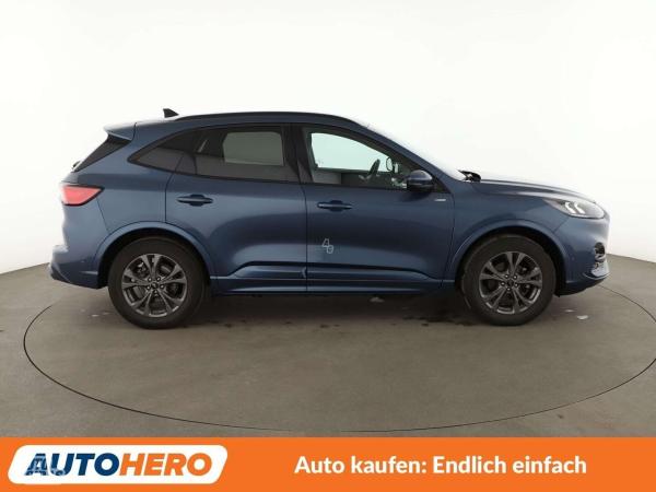 Blue Ford Kuga 2021 in Kaunas, with an engine capacity of 2.50 L and mileage of 47 thousand km for 28570 €, photo 7 on AUTOMOTO.COM.LV