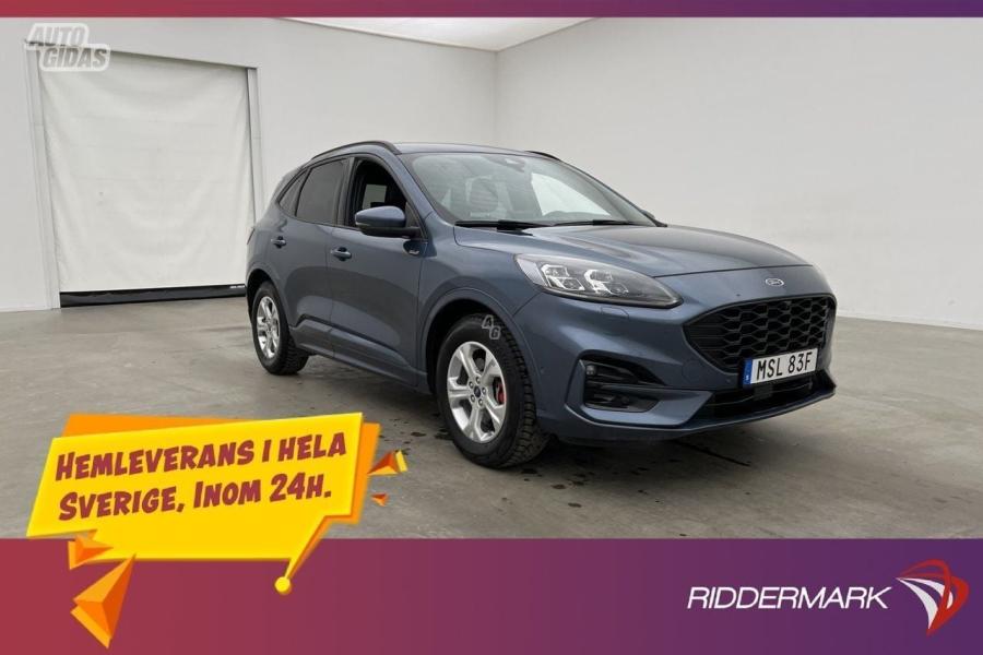 Blue Ford Kuga 2021 in Kaunas, with an engine capacity of 0.00 L and mileage of 84 thousand km for 23585 €, photo 1 on AUTOMOTO.COM.LV