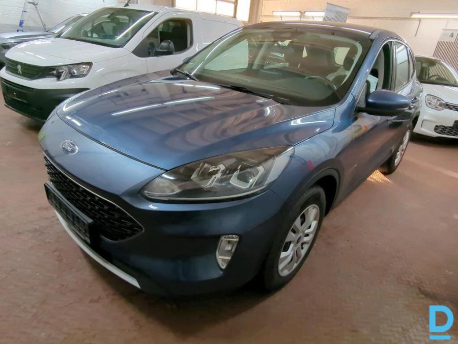 Blue Ford Kuga 2021 in Ventspils, with an engine capacity of 1.50 L and mileage of 166 thousand km for 13900 €, photo 1 on AUTOMOTO.COM.LV