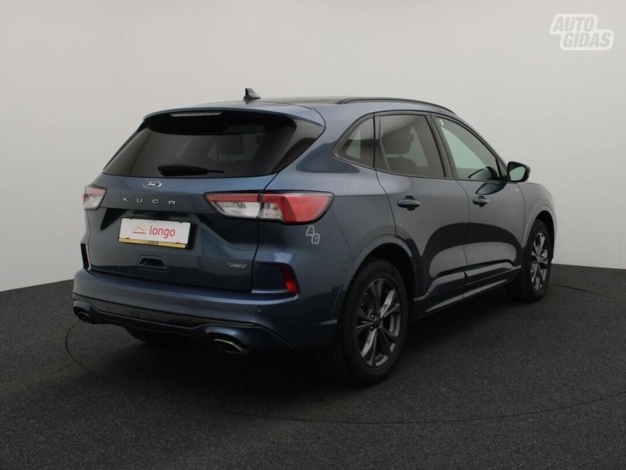 Blue Ford Kuga 2021 in Vilnius, with an engine capacity of 2.50 L and mileage of 190 thousand km for 18999 €, photo 8 on AUTOMOTO.COM.LV