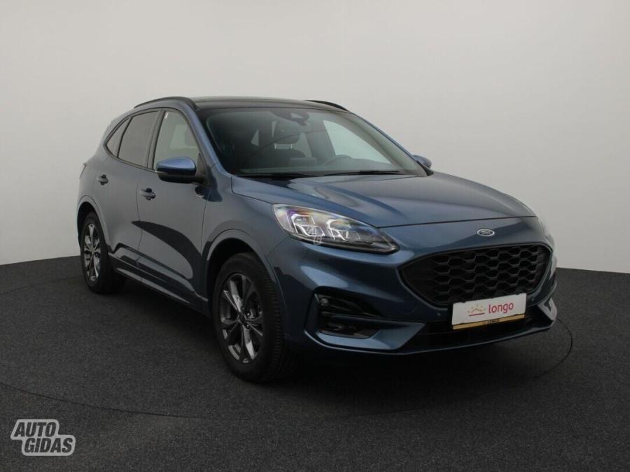 Blue Ford Kuga 2021 in Vilnius, with an engine capacity of 2.50 L and mileage of 190 thousand km for 18999 €, photo 10 on AUTOMOTO.COM.LV