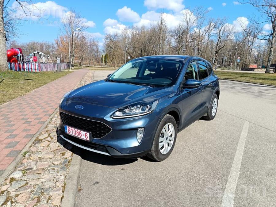 Синий Форд Куга 2021 в Вентспилс, объемом двигателя 1.50 л и пробегом 167 тыс. км за 12500 €, фото 1 на AUTOMOTO.COM.LV
