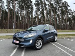 Zils Ford Kuga 2021 Rīga, ar dzinēja tilpumu 2.50 L un nobraukumu 101 tūkst. km par 19600 €, foto  vietnē AUTOMOTO.COM.LV