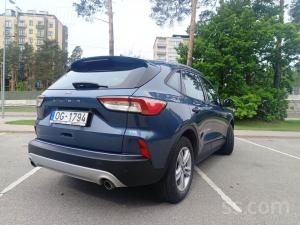 Blue Ford Kuga 2021 in Riga, with an engine capacity of 2.00 L and mileage of 67 thousand km for 16240 €, photo 7 on AUTOMOTO.COM.LV