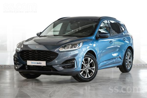 Zils Ford Kuga 2021 Rīga, ar dzinēja tilpumu 1.50 L un nobraukumu 98 tūkst. km par 18490 €, foto 1 vietnē AUTOMOTO.COM.LV