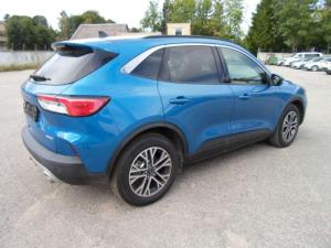 Blue Ford Kuga 2021 in Siauliai, with an engine capacity of 2.00 L and mileage of 65 thousand km for 16200 €, photo 8 on AUTOMOTO.COM.LV