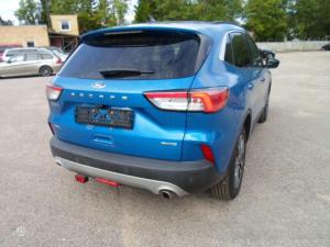 Blue Ford Kuga 2021 in Siauliai, with an engine capacity of 2.00 L and mileage of 65 thousand km for 16200 €, photo 9 on AUTOMOTO.COM.LV