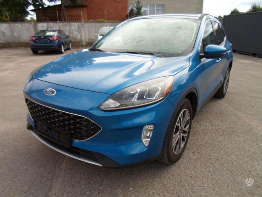Blue Ford Kuga 2021 in Siauliai, with an engine capacity of 2.00 L and mileage of 65 thousand km for 16200 €, photo 15 on AUTOMOTO.COM.LV