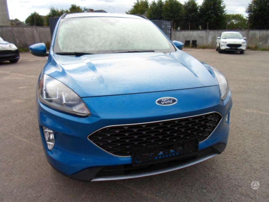 Blue Ford Kuga 2021 in Siauliai, with an engine capacity of 2.00 L and mileage of 65 thousand km for 16200 €, photo 17 on AUTOMOTO.COM.LV