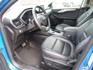 Blue Ford Kuga 2021 in Siauliai, with an engine capacity of 2.00 L and mileage of 65 thousand km for 16200 €, photo 21 on AUTOMOTO.COM.LV
